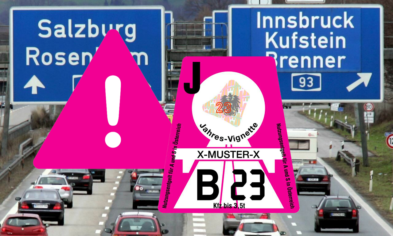 Noua vignetă violet 2023 pentru Austria este disponibilă acum. Cât mai ...