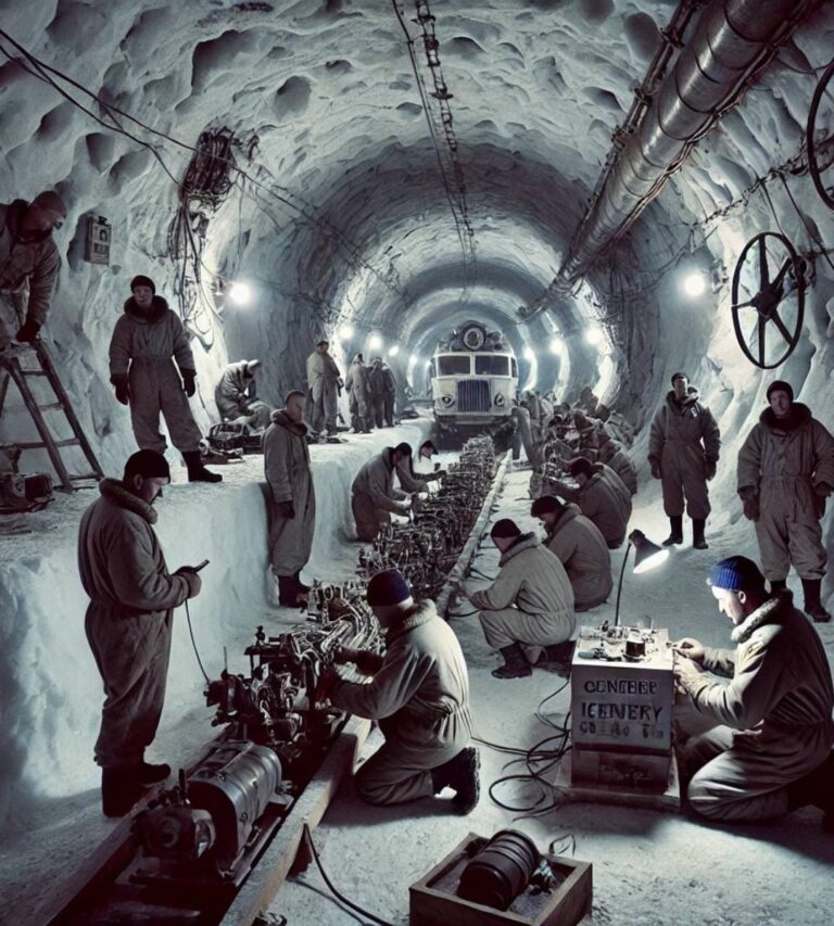 Bază militară secretă, descoperită sub geață în Groenlanda