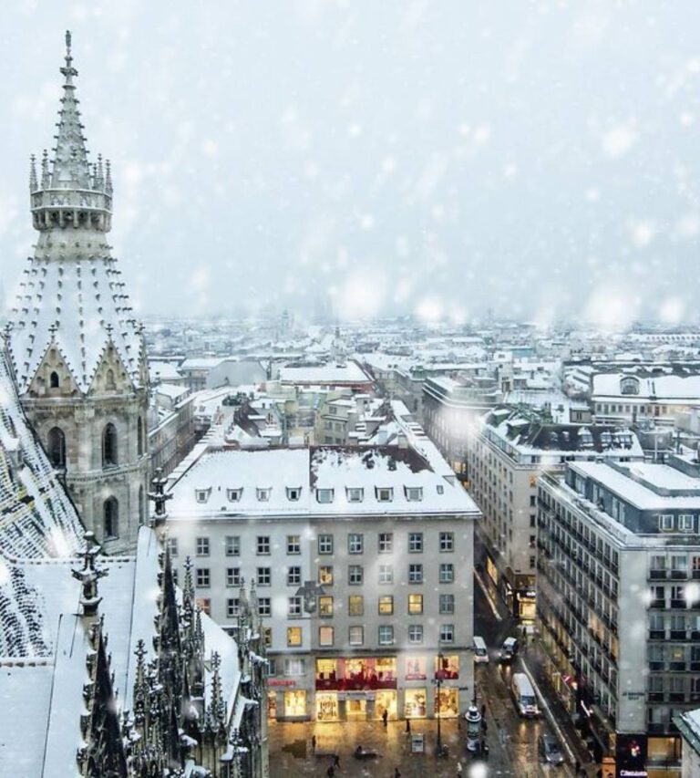 Val de frig peste Austria: temperaturi de până la –7 grade și ninsori ...